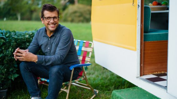 “There’s nowhere to hide inside of Taskmaster,” Guy Montgomery tells us